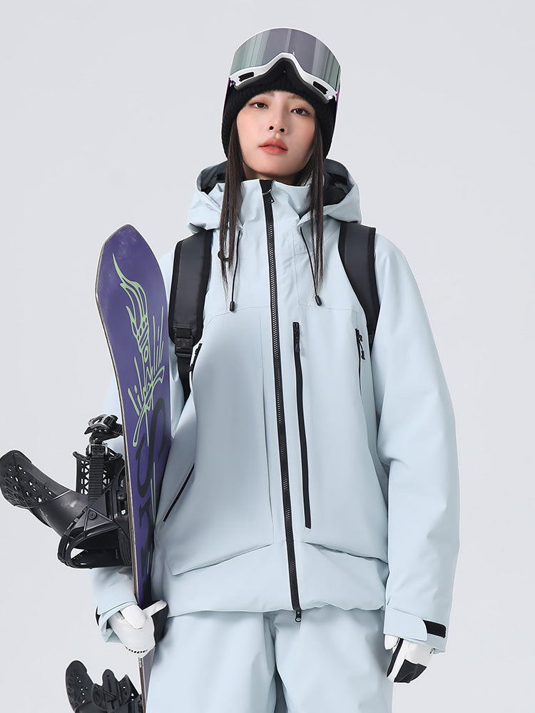 Women's Searipe Unisex Ridge Master All-Conditions Baggy Snow Jacket ...