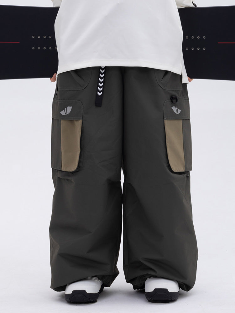Men's Snowverb Skyguard Utility Extra Baggy Cargo Snow Pants | Snowshred.AU