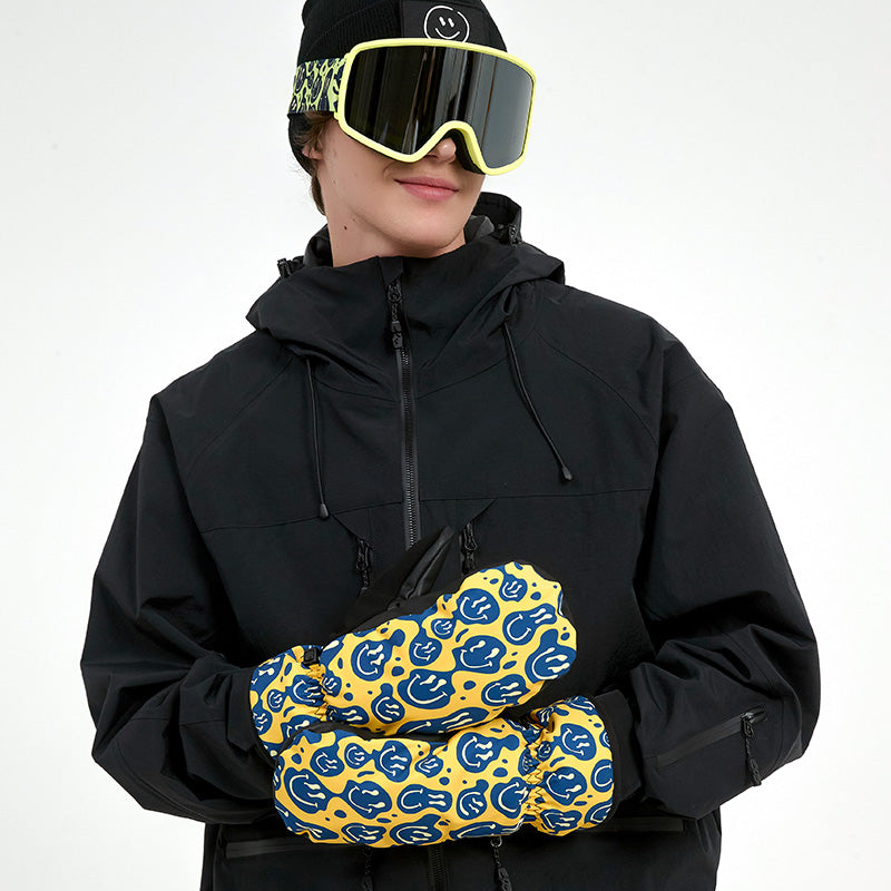 Men's ChillVibe Graphic Snowboard Mittens | Snowshred.AU
