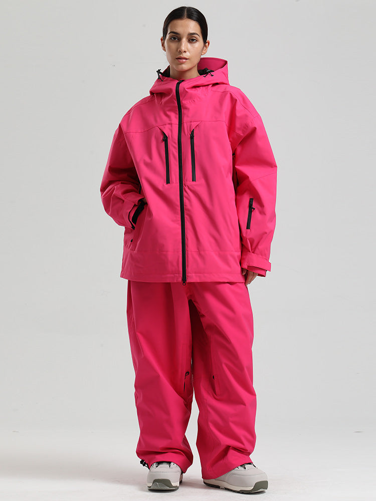 Women's Gsou Snow Durable Mountain Pro Insulated Wind Armor Snow Suits ...