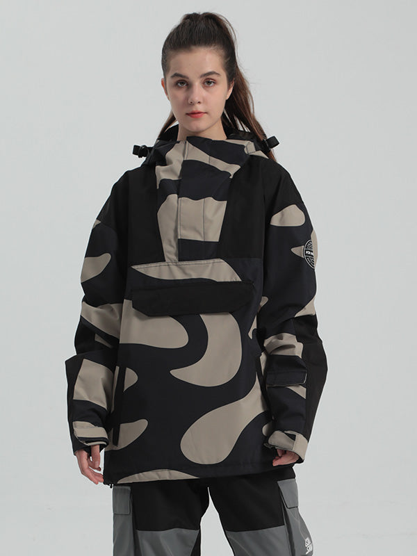 Men Gsou Snow Snowglam-55 Anorak Jacket Ski & Snowboard Waterproof ...