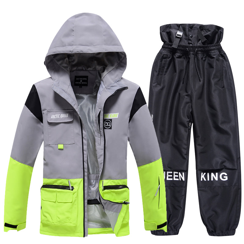 Men's Arctic Queen Winter Spot Ski & Snowboard Jacket & Pants Sets ...