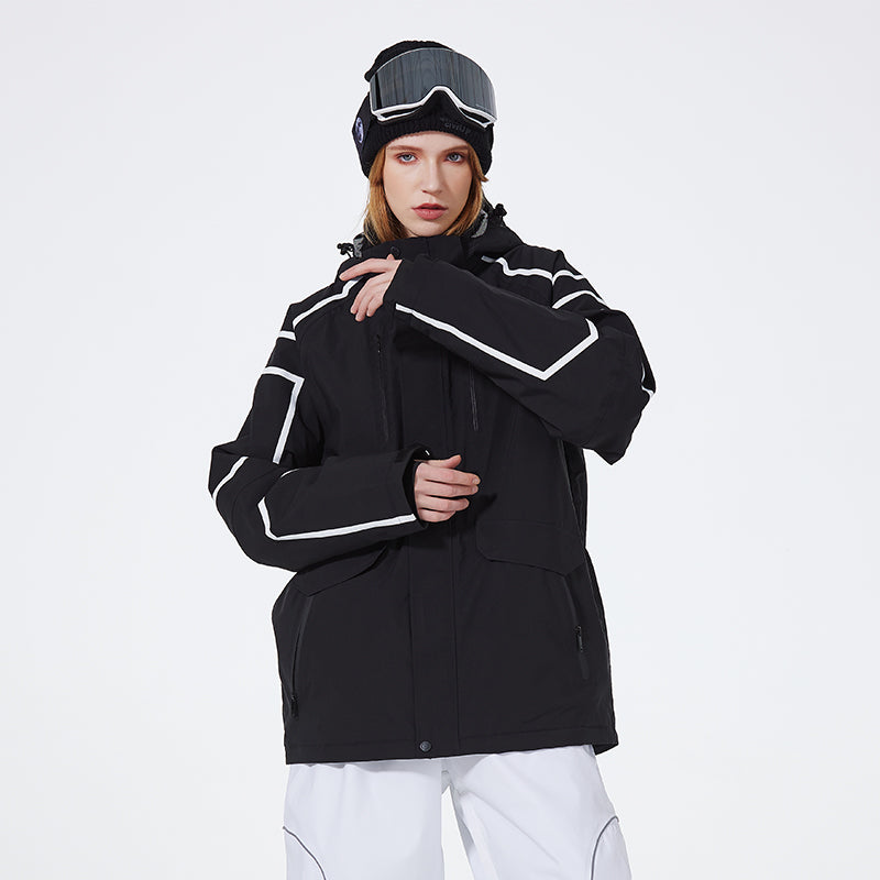 Women's SpeedPanda Mountain Unisex SnowElite Adventure Snow Jacket ...