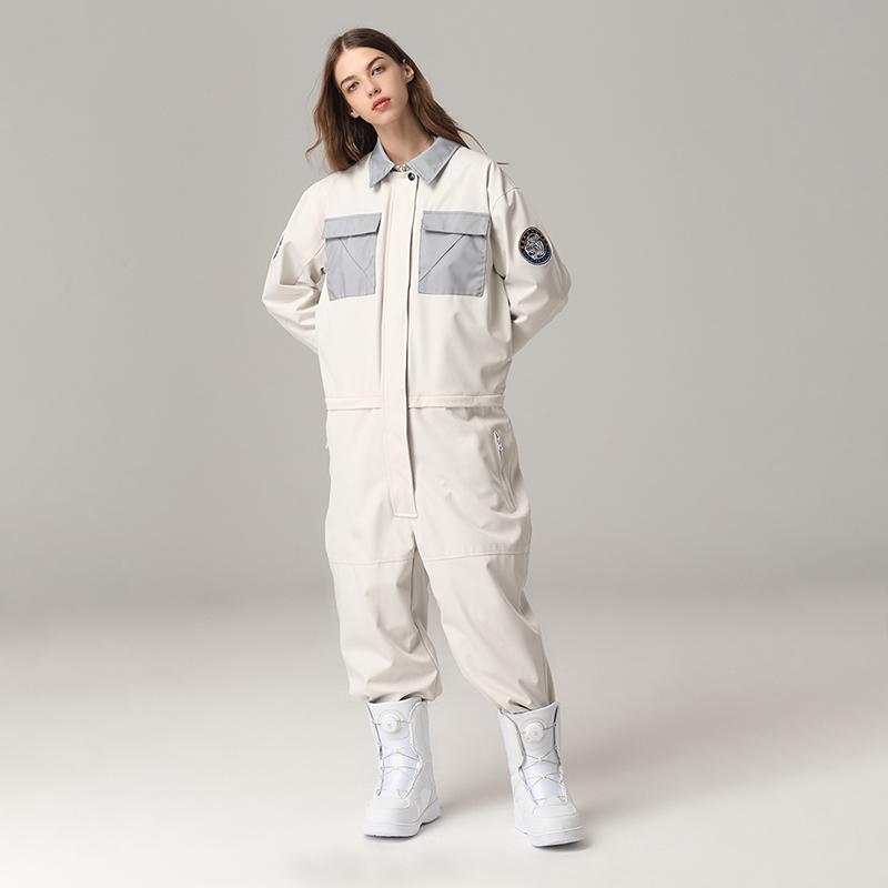 Women's Searipe Winter Foundation One Piece Snowsuits Ski Jumpsuit ...